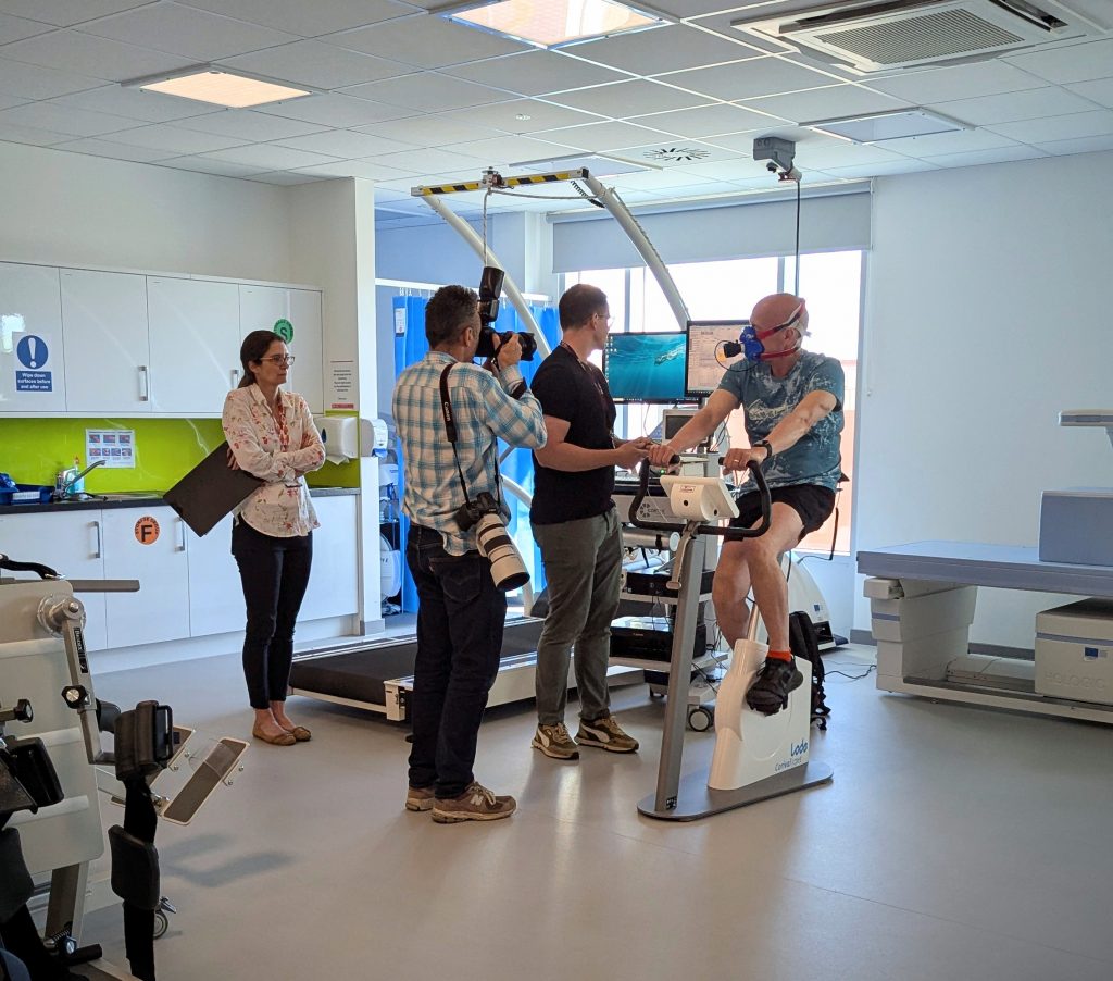 The Guardian visits the AWRC to learn about lung health | AWRC